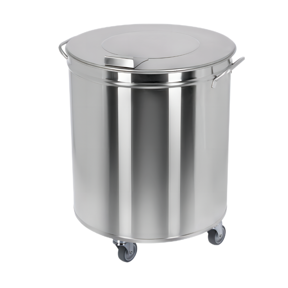 Stainless Steel Trash Bin for Restaurant - Simen Supply